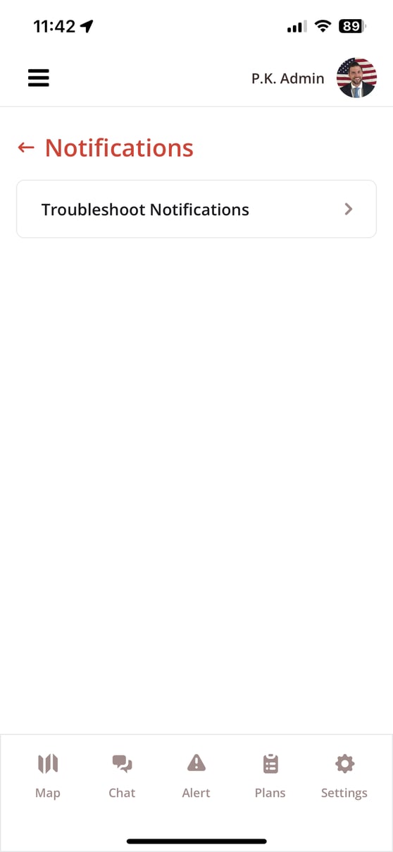 Troubleshooting Notifications